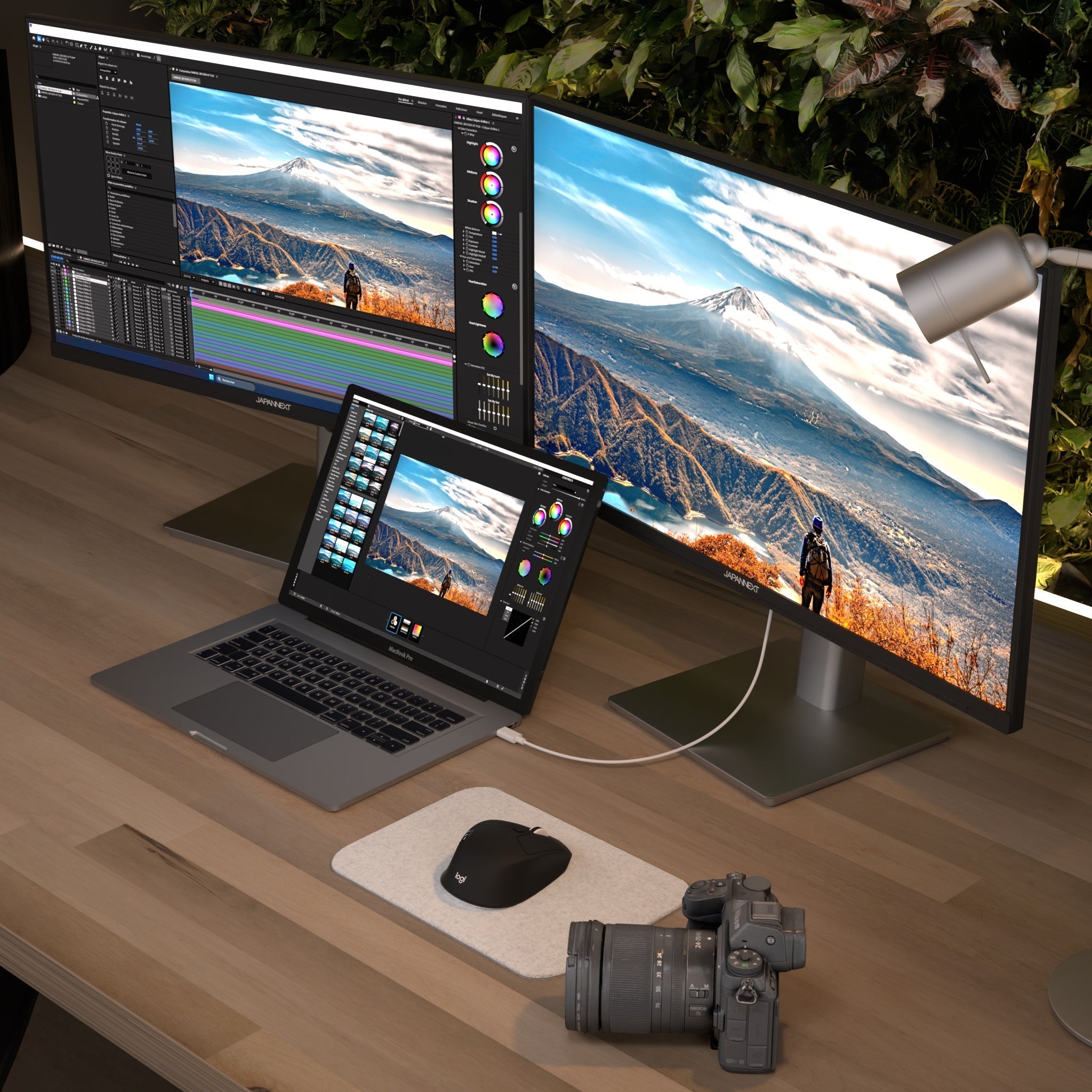 Pantalla de escritorio: calibración de color y confort visual – JAPANNEXT