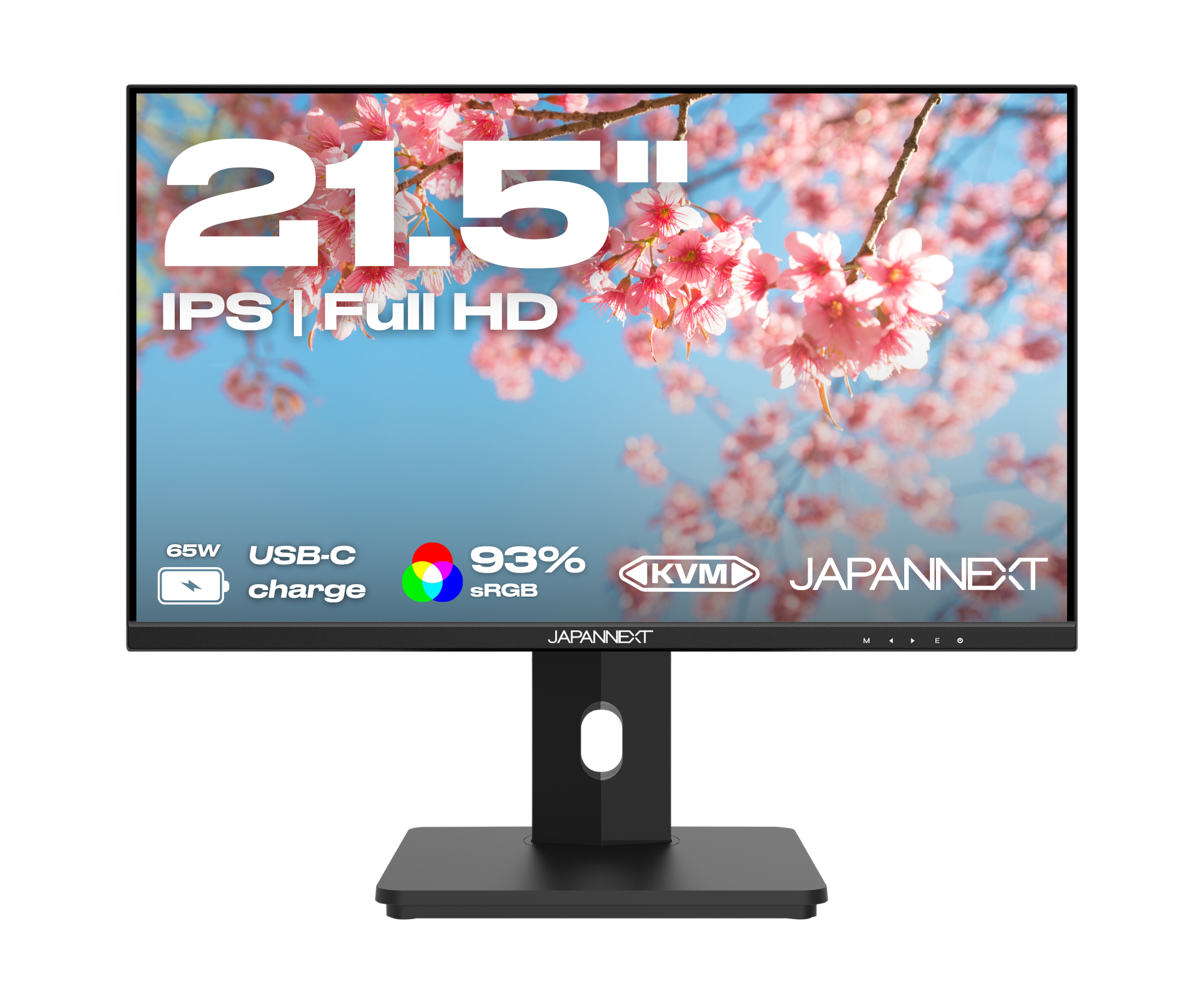 Monitor de PC de 21,5 pulgadas, FULL HD 1920x1080 - Japannext – JAPANNEXT